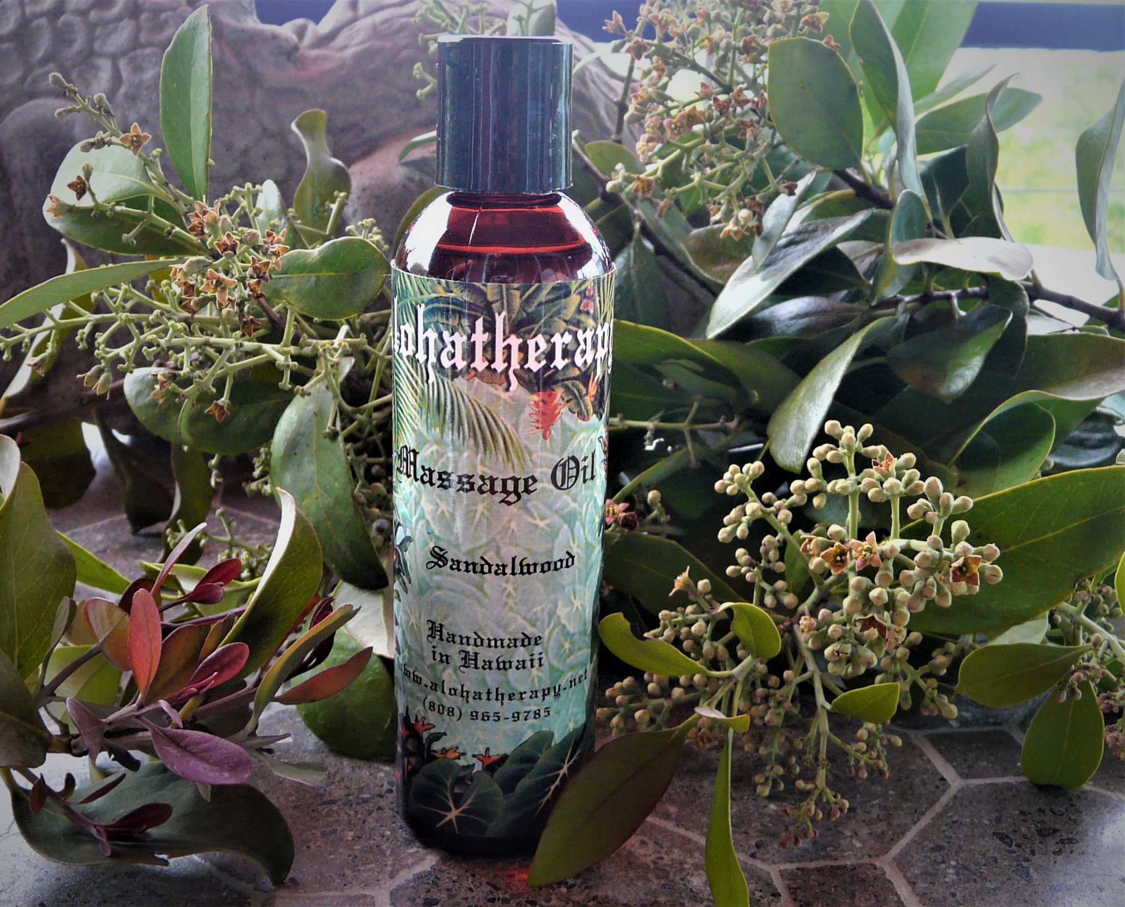 Sandalwood Massage Oil Bath And Body Oil Alohatherapy Alohatherapy